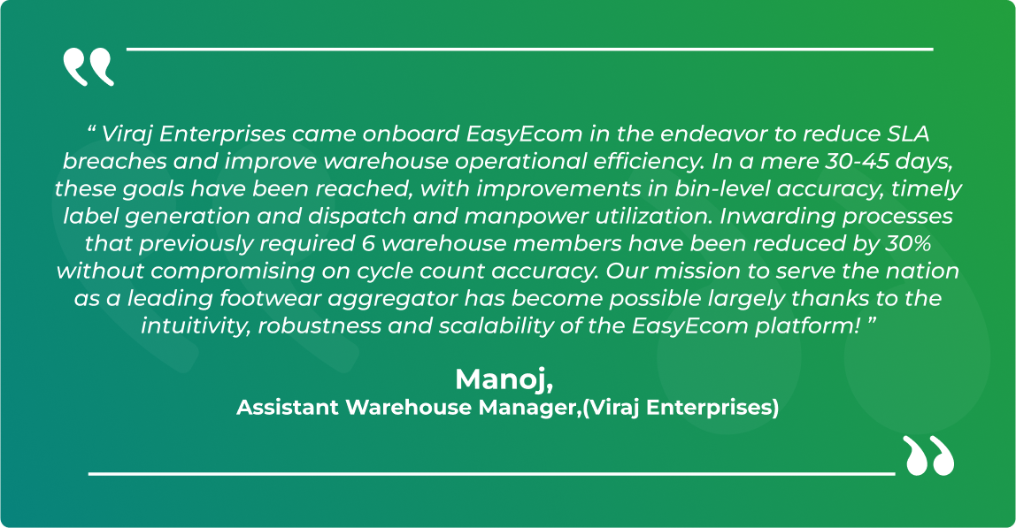 How Viraj Enterprises Upscaled Warehouse Operations with WMS App and HHT - Customer Stories ...